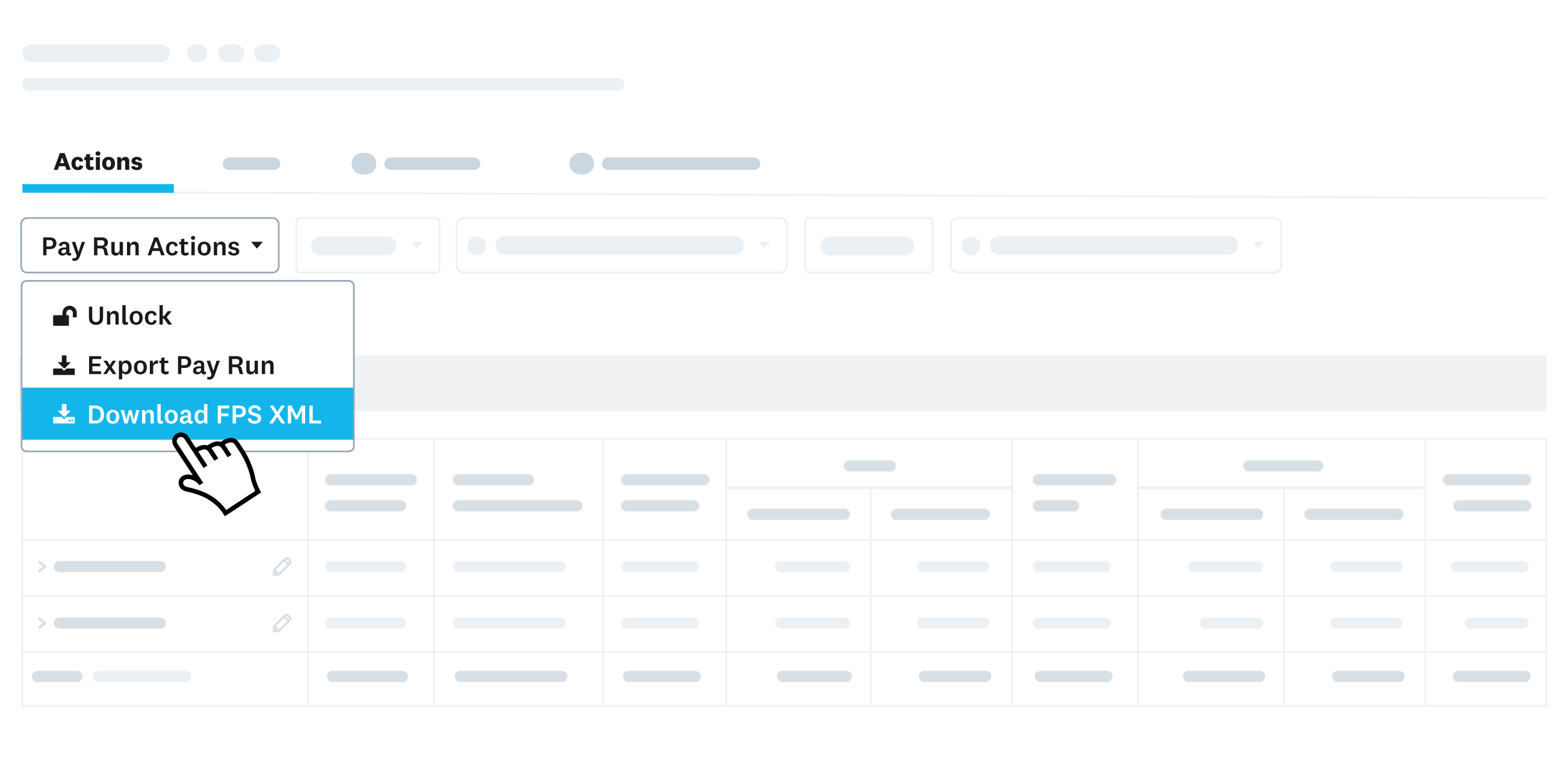 Find your FPS data for payroll switching wizard – Xero Central