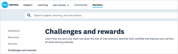 Complete challenges to unlock rewards – Xero Central