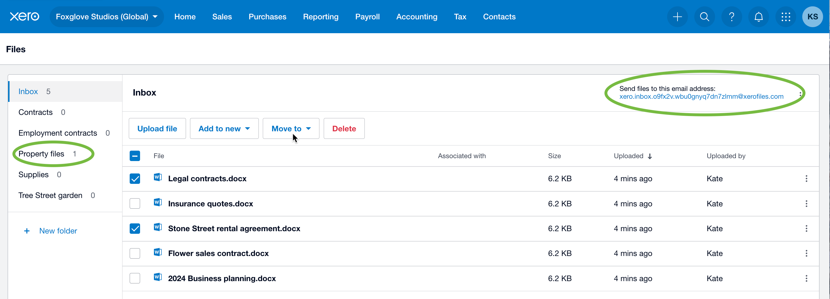 Manage your paperwork in Xero – Xero Central