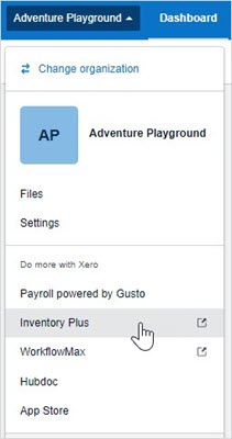 Log in to Xero Inventory Plus – Xero Central