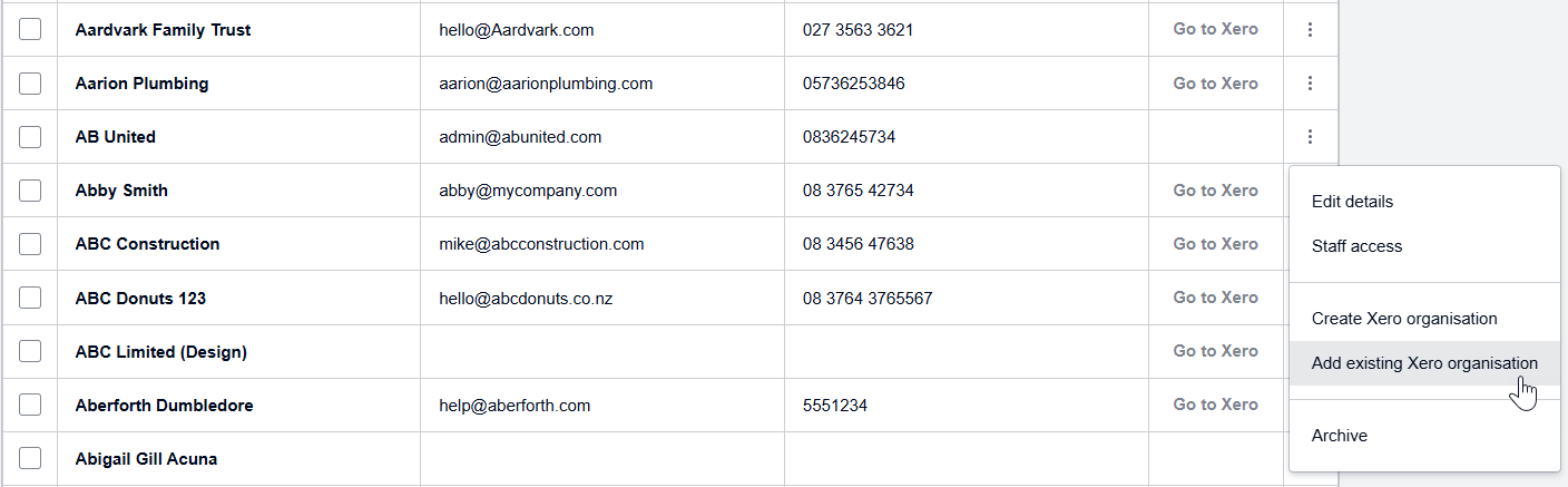 Get your practice clients into Xero – Xero Central